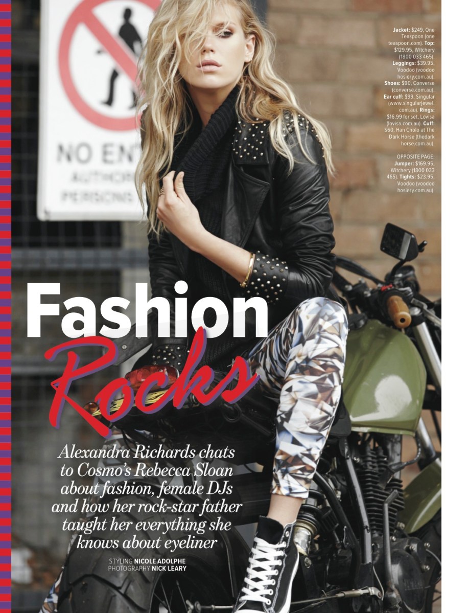 Alexandra Richards shot by Nick Leary | Nicole Adolphe